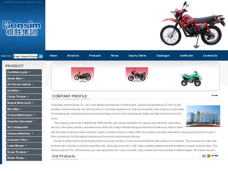 www.hensimmotor.com | Chongqing Hensim Group Co., Ltd. Official Website